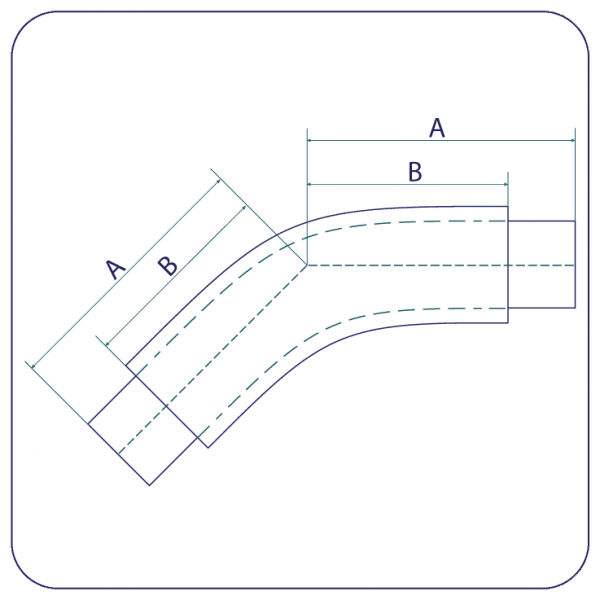Stainless Steel Hygienic 45 Degree Bends to BS4825 PT2,Grades 304 ...