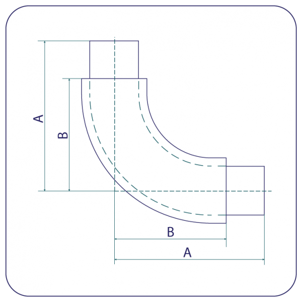 Stainless Steel 90Degree Bends x 1D radius,Grades 304 & 316L,Descaled ...