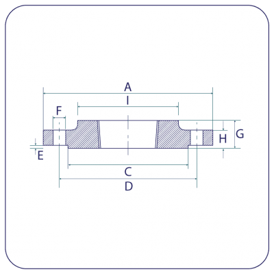 Stainless Steel PN16 BSPT Threaded Flanges,Code 13,Type B Raised Face ...