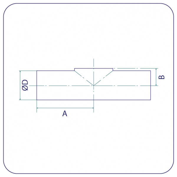 Stainless Steel Hygienic Pulled Equal Tees,Grade 304 & 316L,Descaled & Dull Polished - Concept ...