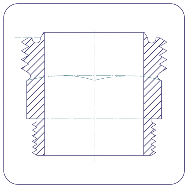 Stainless Steel RJT Weld Male,316 BS4825 PT5 - Concept Stainless