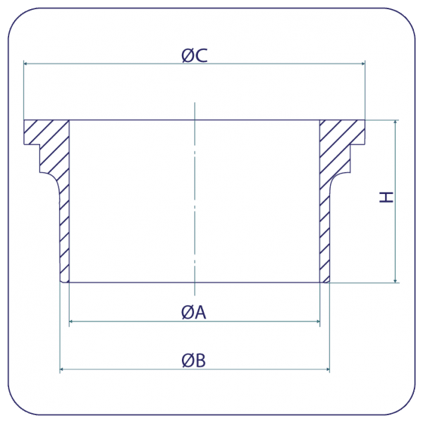 Stainless Steel SMS Weld Male to SMS1145,Grade 316 - Concept Stainless