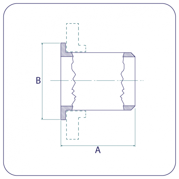 stainless Steel Nominal Bore Butt Weld MSS Type 'A' Lap Joint Stub Ends ...